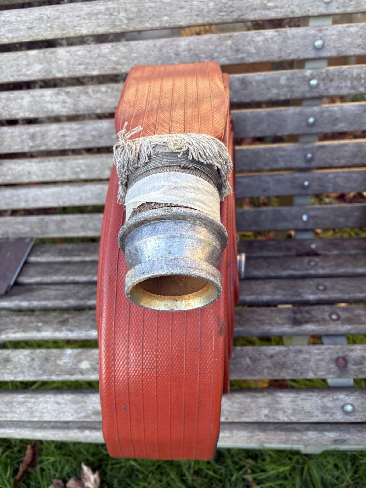 Angus Crusader Lay Flat Fire Hose 70mm x 23m Flood Fire Appliance Irr ...