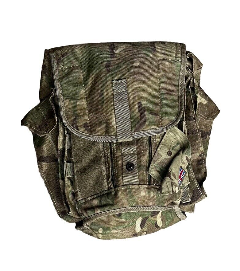 British Army MTP Field Pack Haversack Respirator Bag Gas Mask Molle Su ...